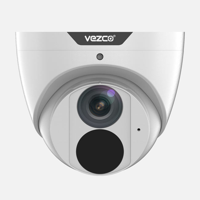 5MP HD Intelligent LightHunter IR Fixed Eyeball Network Camera - VEZCO CCTV