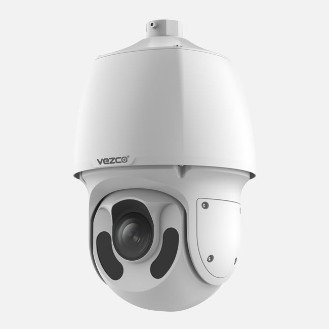 4MP 33x Lighthunter Network PTZ Dome Camera - VEZCO CCTV