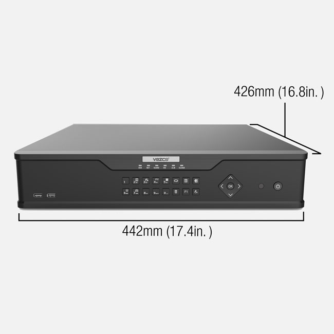 32-channel Network Video Recorder (Smart/LPR) - VEZCO CCTV
