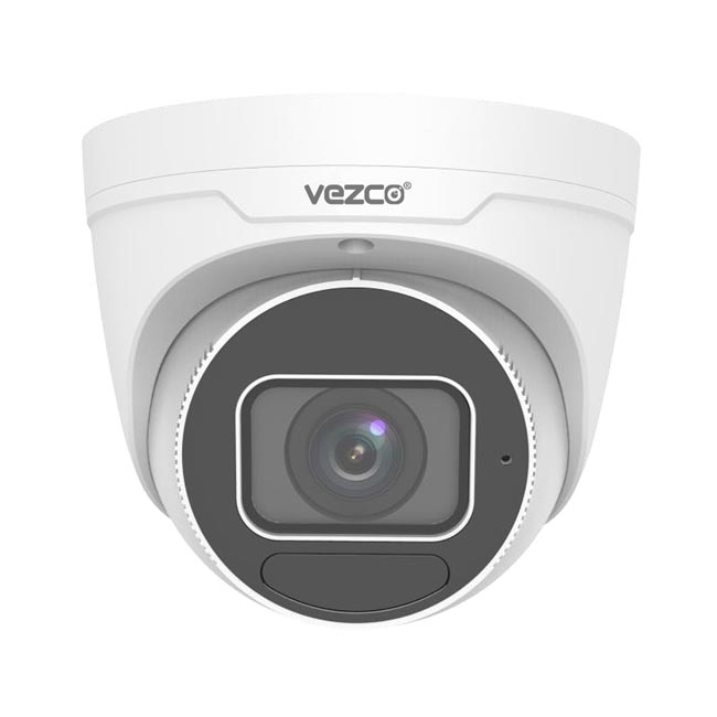 4MP HD LightHunter IR VF Eyeball Network Camera - VEZCO CCTV
