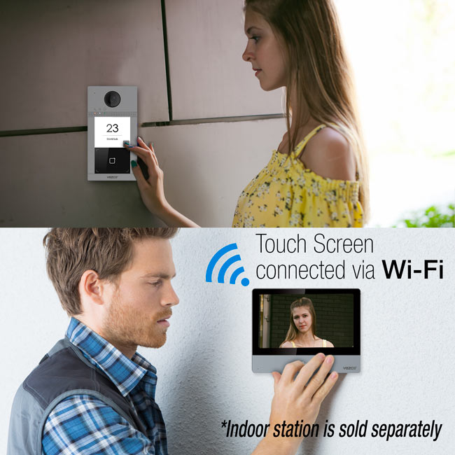 One Channel Outdoor Station IP Video Intercom with Card Module + Smart ...